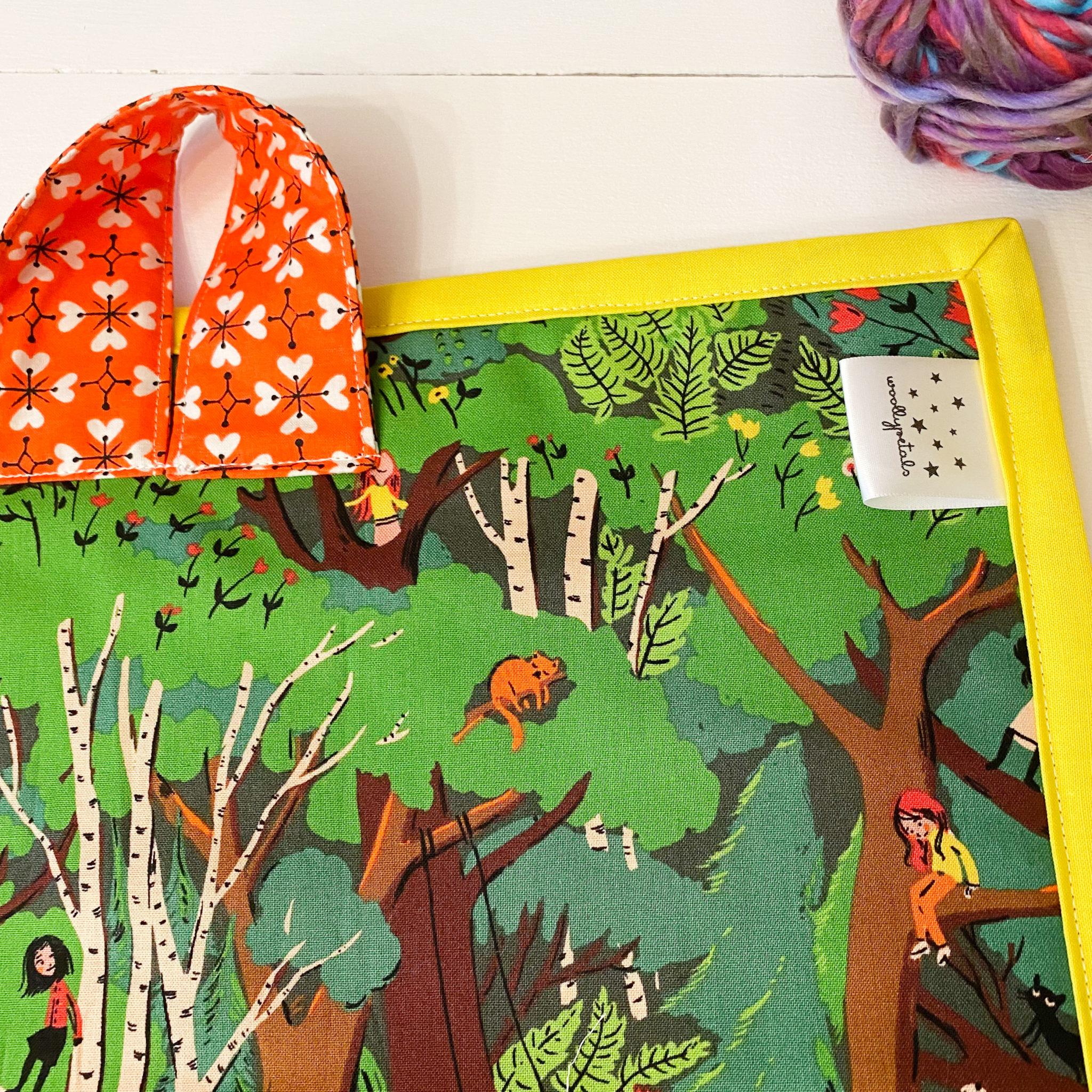 See Through Project Bag Tutorial - woollypetals