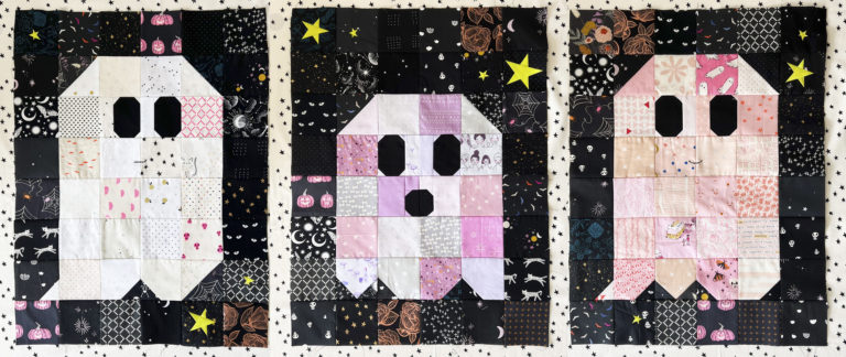 Ghost Party!!! Quilt Pattern Release - woollypetals