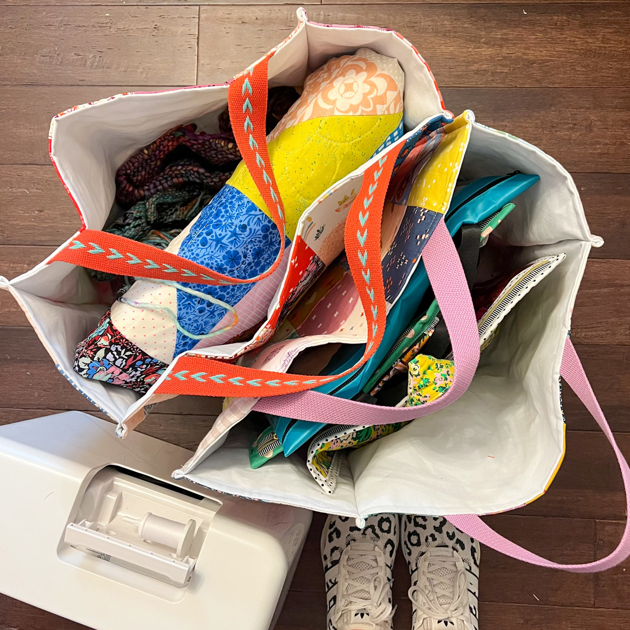 Project Tote Tutorial - woollypetals