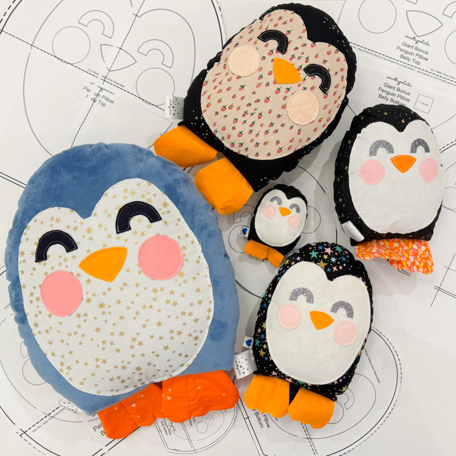 Penguin Pillow Pattern Release